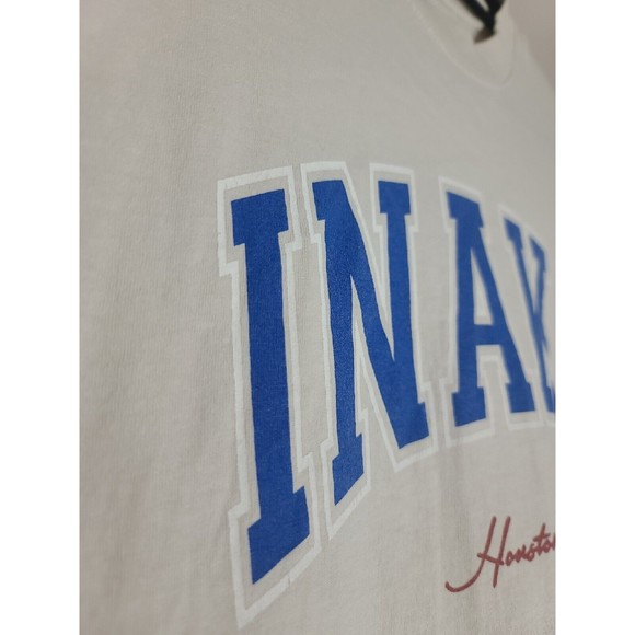Inaka Power | Shirts | Inaka Adult Size Large Cream Short Sleeve ...